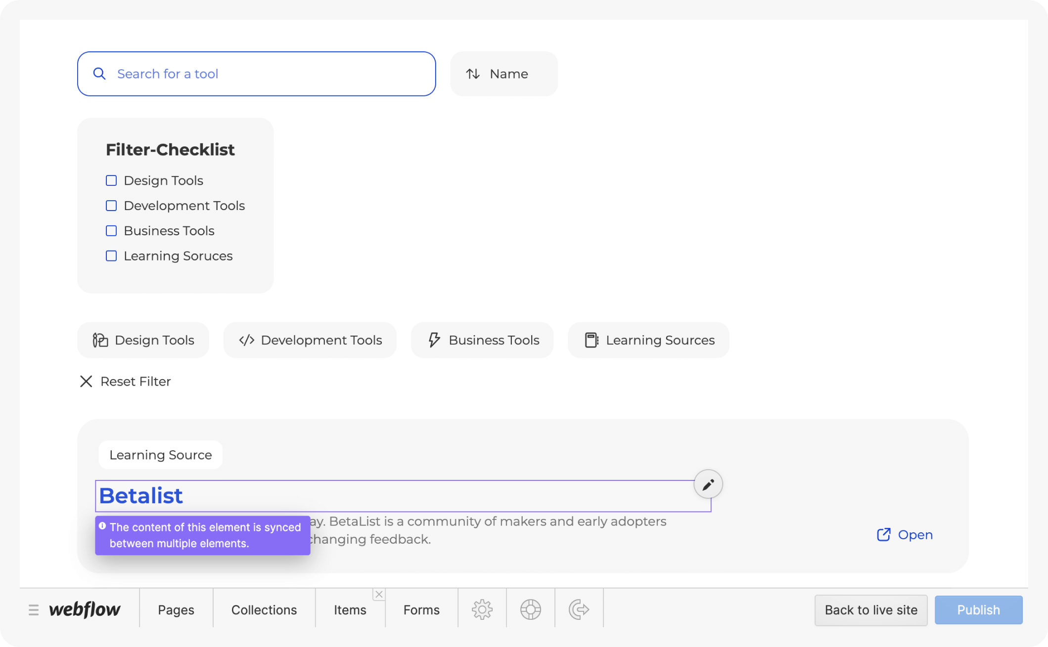 No Code Flow | Useful Component Library for Webflow